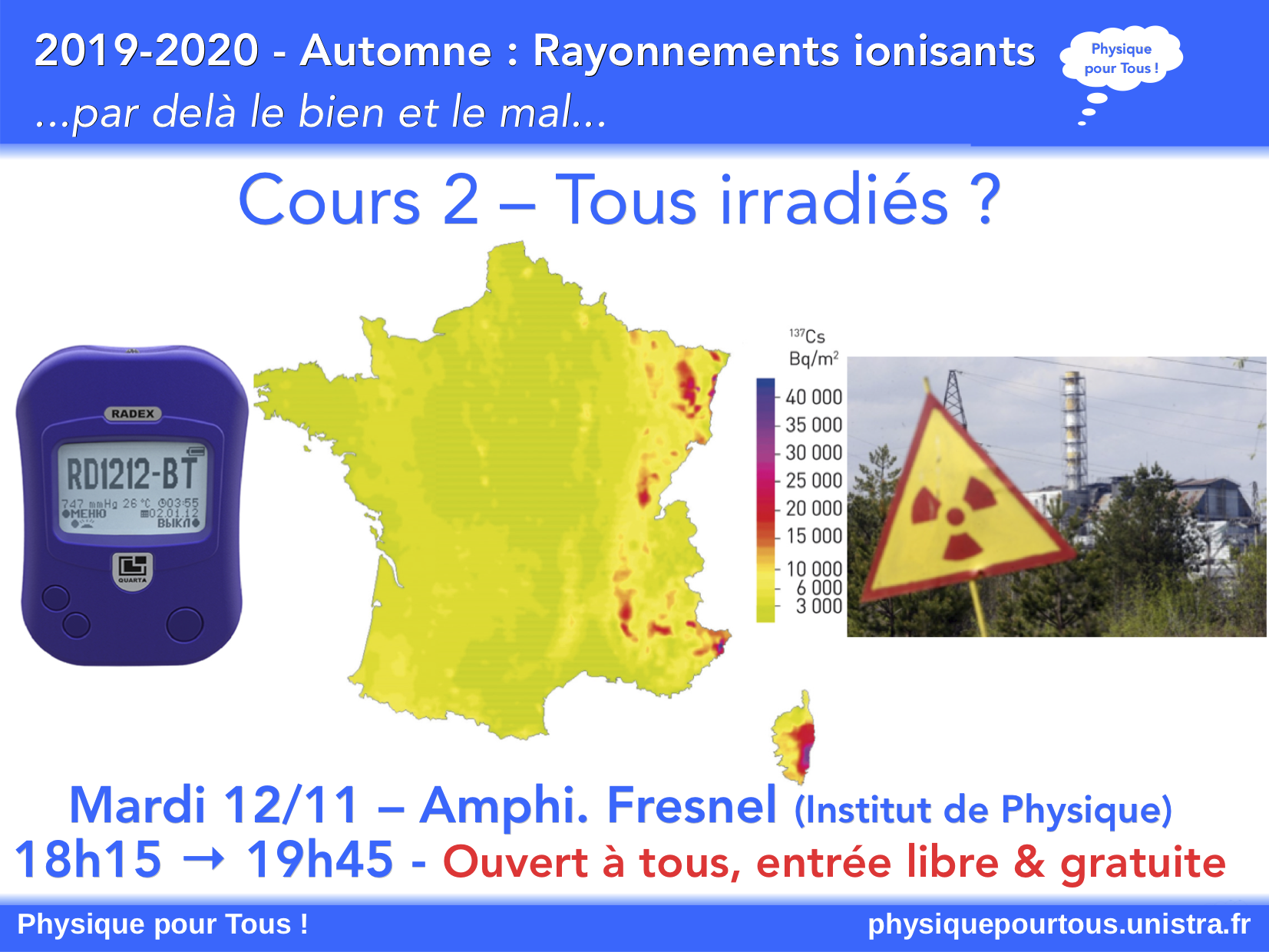 Cycle d'Automne : Radioactivité - Physique pour Tous