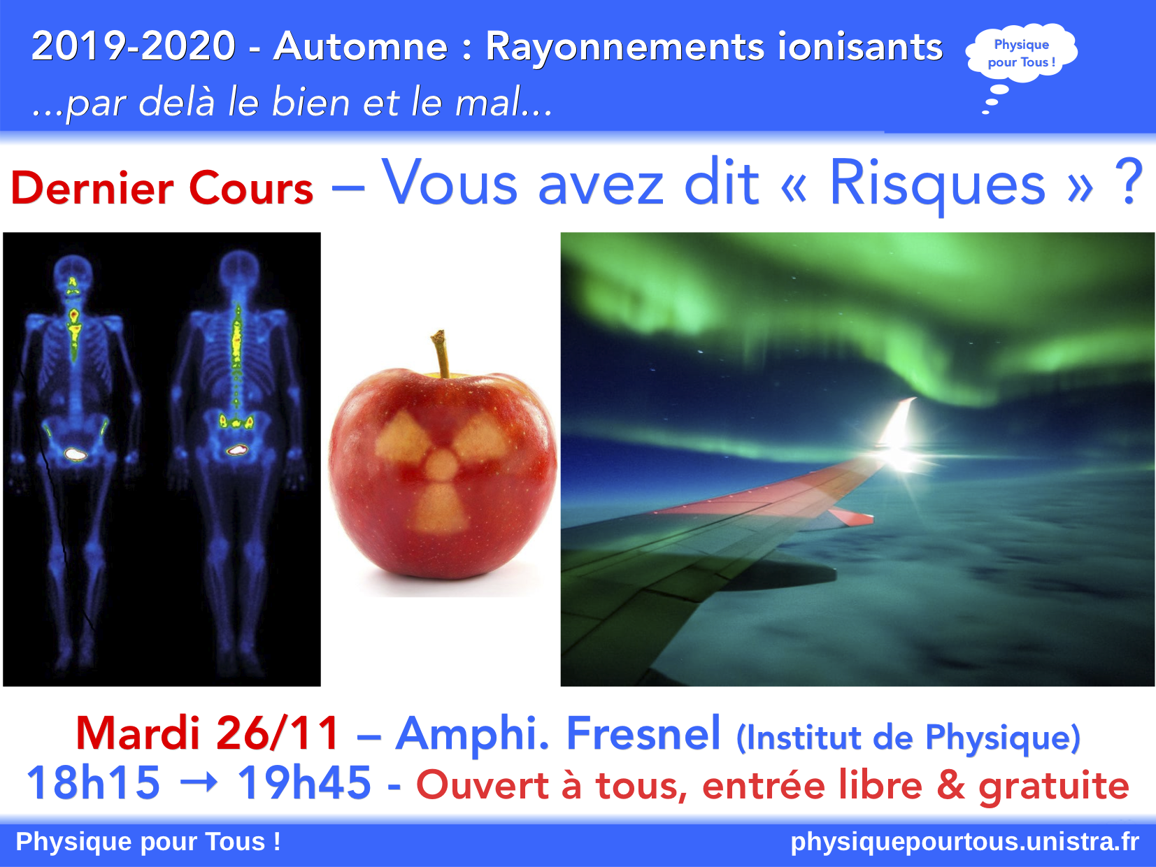 Cycle d'Automne : Radioactivité - Physique pour Tous