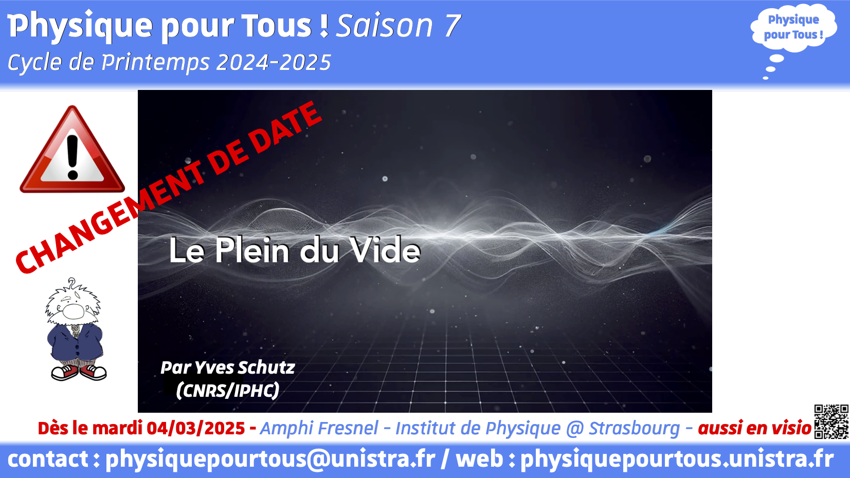 Saison 7 – Cycle de Printemps - Un vide pas si vide ? - Physique pour ...
